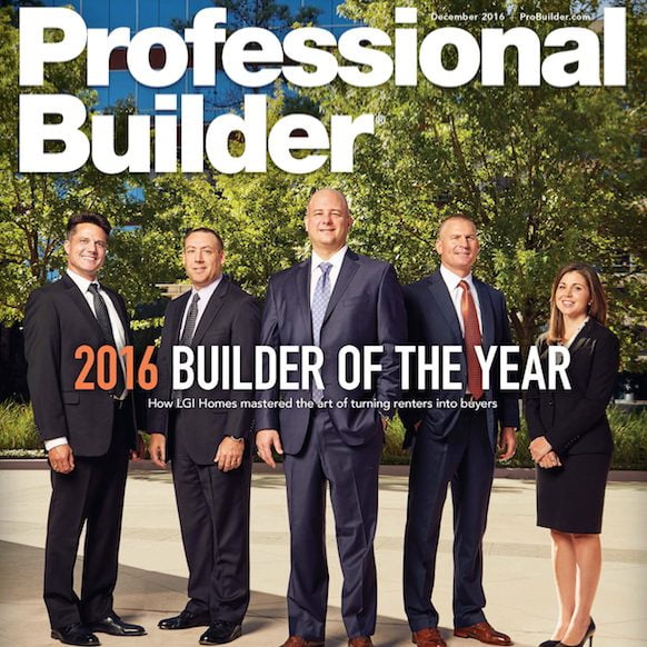 Professional Builder Magazine Features Stonewood | Stonewood LLC