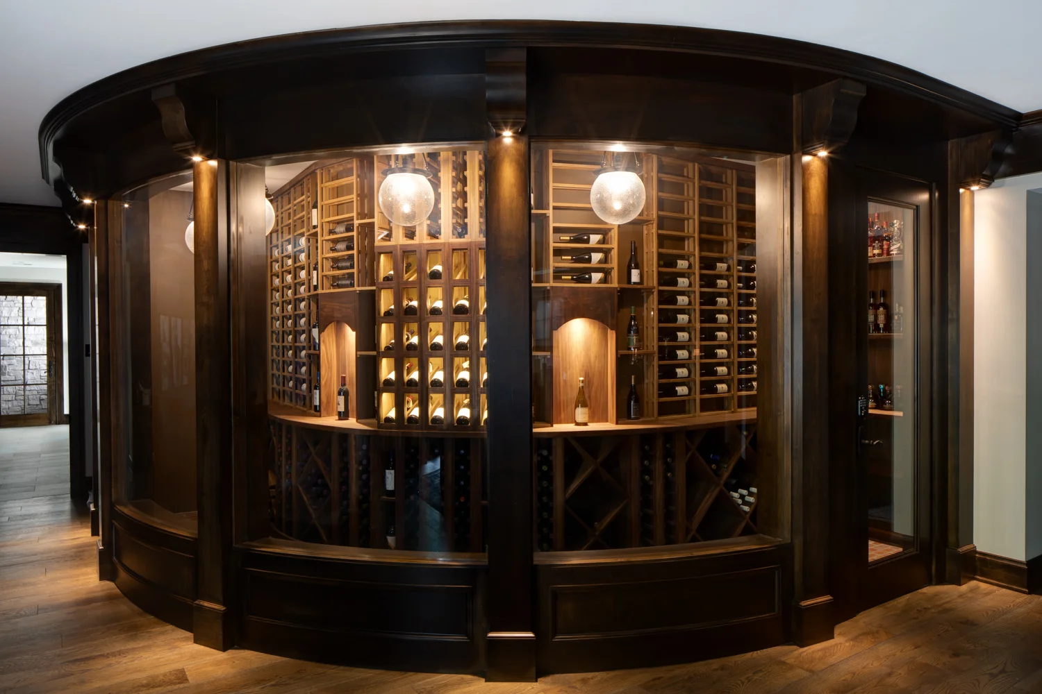 Explore this custom in-home bar | Stonewood Handcrafted Custom Homes